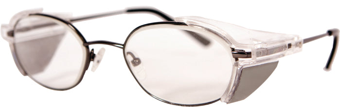 55 Titanium Oval w/ side shields – Shielding International